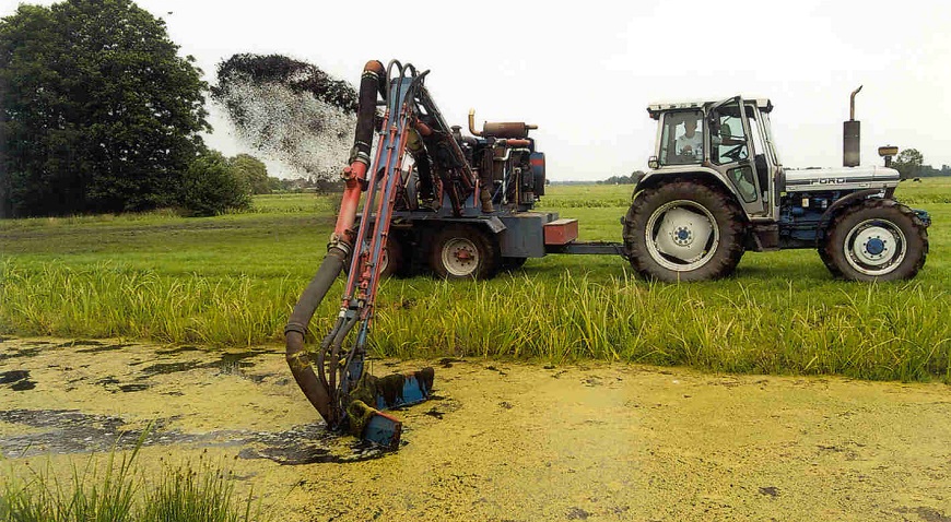 Baggeren verbetert waterkwaliteit in nieuwe natuurgebieden - Veenweiden ...